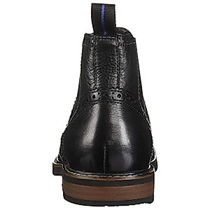 Nunn Bush mens Otis Chelsea With Kore Comfort Walking Technology Fashion Boot, Black Tumbled, 10.5 US
