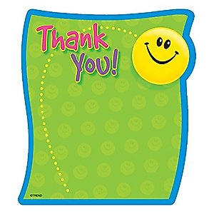 Trend Enterprises Thank You Shaped Note Pad (TEPT72030)