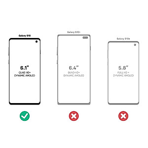 OtterBox Commuter Series Case for Galaxy S10 - Retail Packaging - Bespoke Way (Blazer Blue/Stormy SEAS Blue)