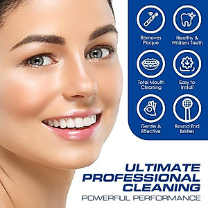 Electric Toothbrush Replacement Heads - Brush Heads Refill for Professional Electric Toothbrushes (12)