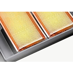 Bbqzone Ceramic Infrared Searing Burner 14,000 BTU Replacement for Blaze Grill Lion Premium Grills