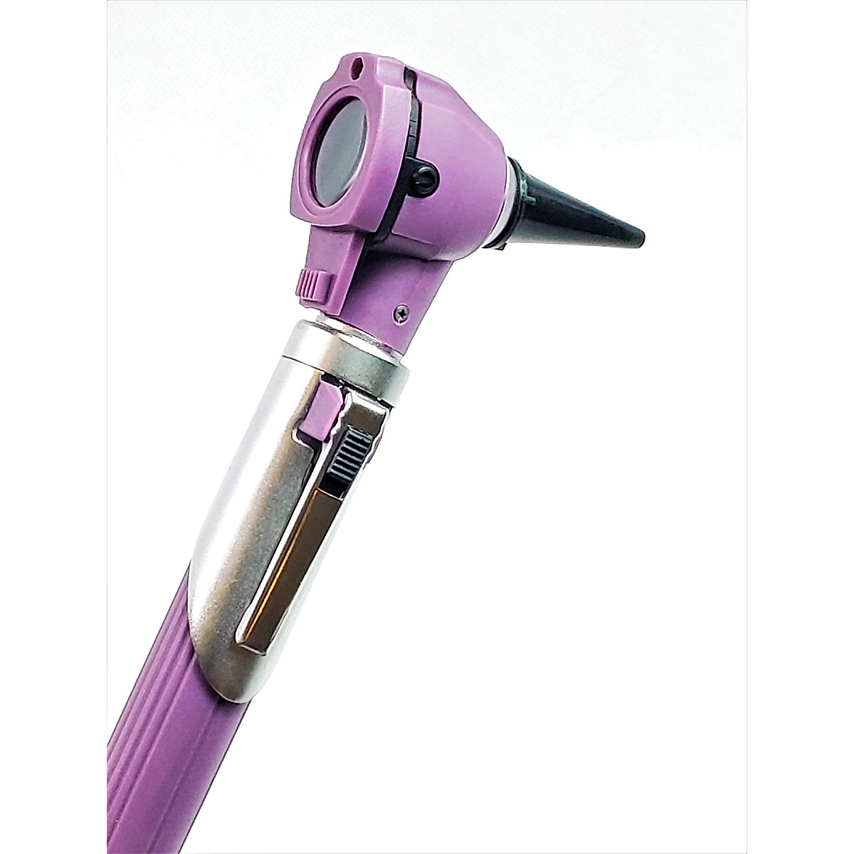 PURPLE OTOSCOPE SET -LED Otoscope/School Kit-CYNAMED