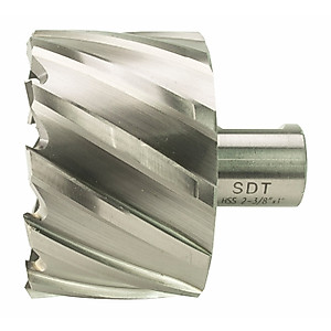 Steel Dragon Tools 2-3/8" x 1" High Speed Steel Annular Cutter with 3/4" Weldon Shank