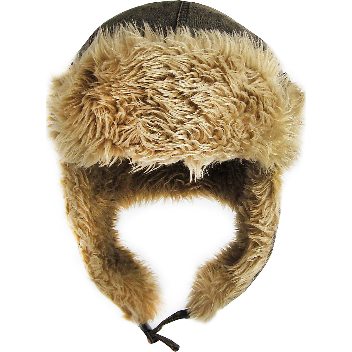 KBW-618 DBR Canvas Solid Aviator Trapper hat Trooper Ear Flaps Ushanka Eskimo Russian Warm Winter Cold…