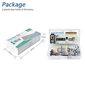 FREENOVE Basic Starter Kit for ESP32-WROVER (Included) (Compatible with Arduino IDE), Onboard Camera Wireless, Python C, 412-Page Detailed Tutorial, 141 Items, 61 Projects