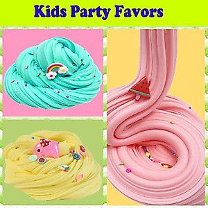 10 Pack Butter Slime Kits, Kids Party Favors, Goodies Bag Toy, Stretchy Clay Sludge, Game Prize, School Education, Stocking Stuffers, Birthday Gifts for Girls Boys