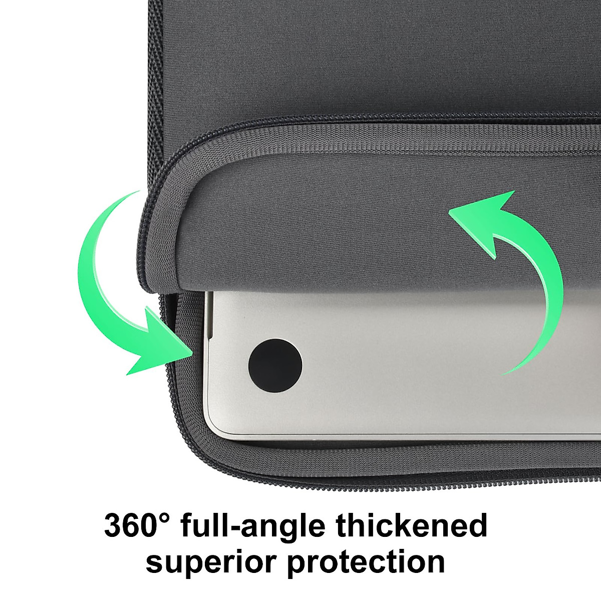 SPEELULU Laptop Sleeves, Essential Laptop Sleeves Protective Case with Zipper, Compatible with 2022 MacBook Air, MacBook Pro 13, Microsoft pro 4 and Most of 11.6-13 inch laptops, for Men and Women