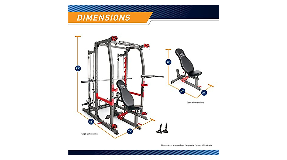 Marcy Smith Machine Home Gym | Full-Body Workout Equipment