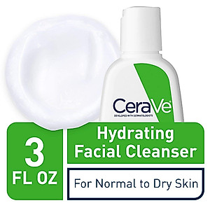 CeraVe Hydrating Cleanser 3 oz (Pack of 3)