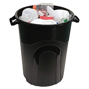 United Solutions 20 Gallon Outdoor Waste Garbage Bin (5 pack)