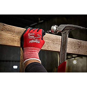 MILWAUKEE Cut 1 Dipped Gloves - L (Single Pair)