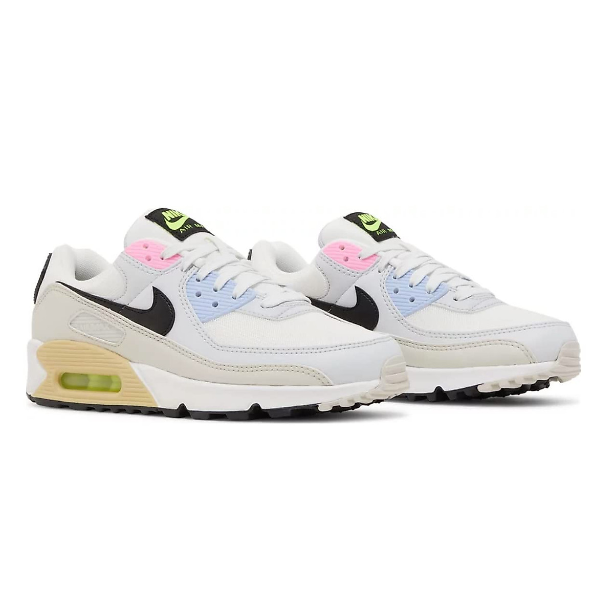 Nike Womens Air Max 90 Pastel Sz 9 Women Summitwhite/Black Light Bone