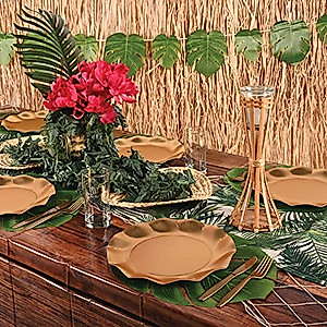 Tabletop Bamboo Torch (candle included) Party Accessory (1 count) (1/Pkg)