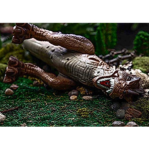 Greenbo Dinosaur Toys Jurassic T Rex Battle Attack Shooting Action Figure Multifunction Realistic Cool Walking RC Tyrannosaurus Rex Toy Good Dinosaur Toys for Kids Boys Girls 3up