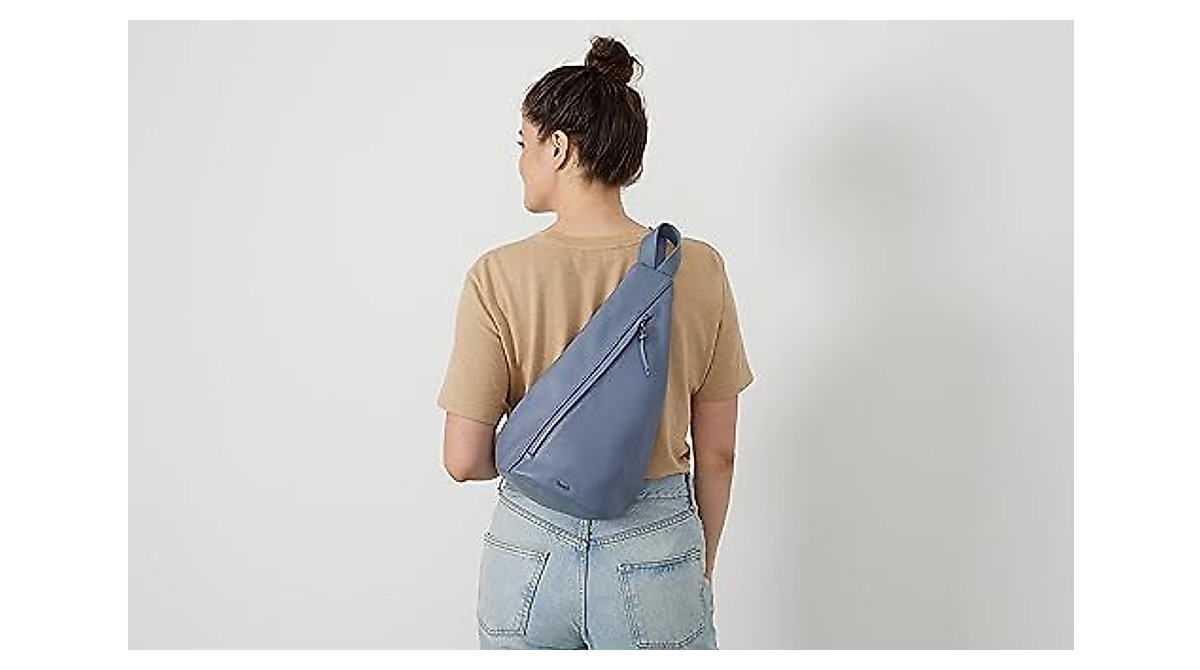 The Sak Geo Sling Backpack in Leather, Convertible Design, Teak — 🛍️ ...