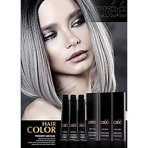 Cree Professional 7.1 - Ash Blond Permanent Hair Color - Long Lasting, Rich Vibrant - Gray Coverage 100ml - 3.4 fl.oz.