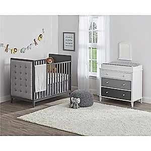 Little Seeds Changing Table Topper, White