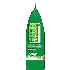 IAMS Adult Minichunks Small Kibble High Protein Dry Dog Food with Real Chicken, 7 lb. Bag
