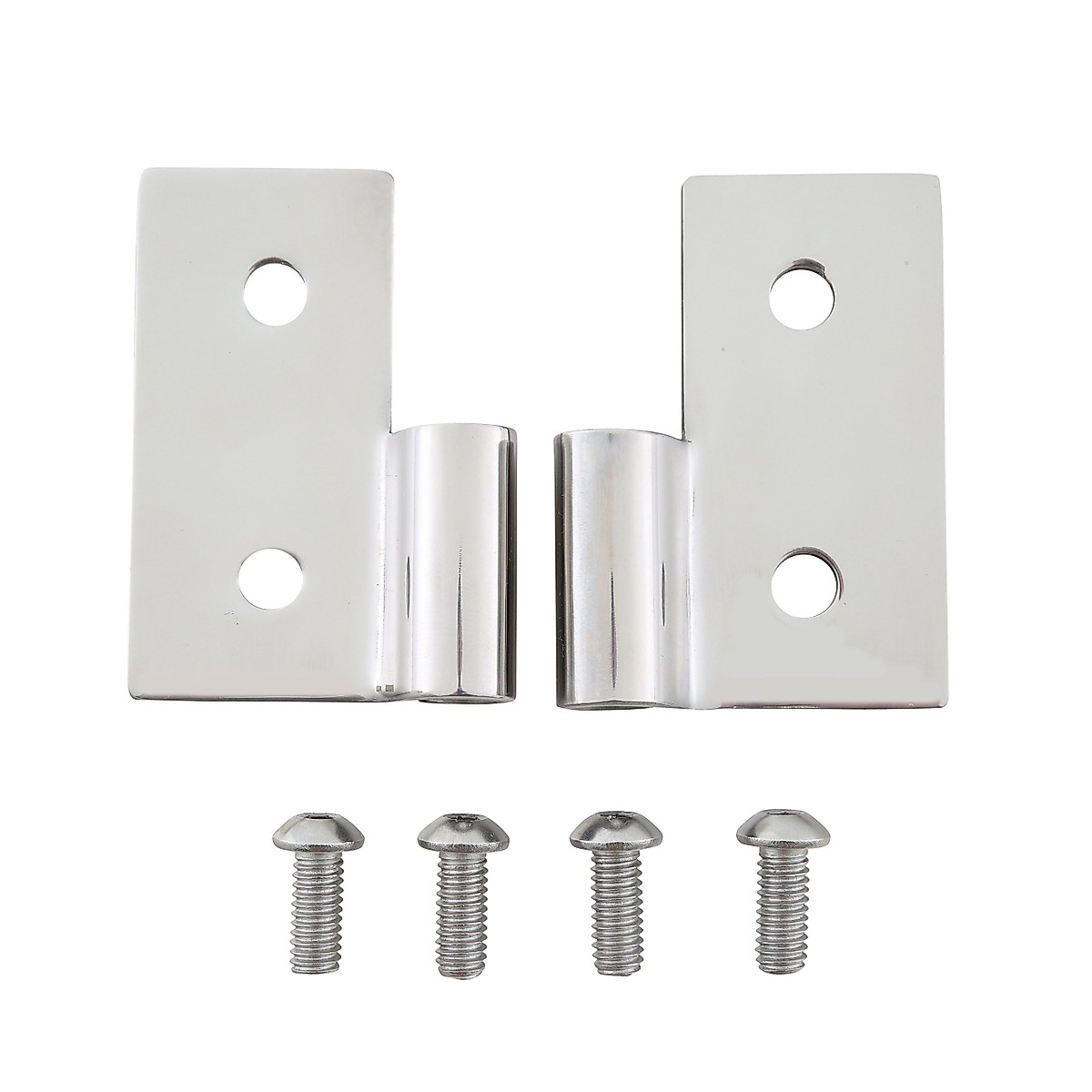 Smittybilt Lower Door Hinge Bracket (Stainless Steel) - 7407