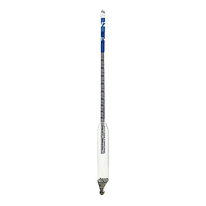 Thermco GW2511 Plain Form Salt Brine Hydrometer, Sodium Chloride, 0 to 100% Range, 1° Division