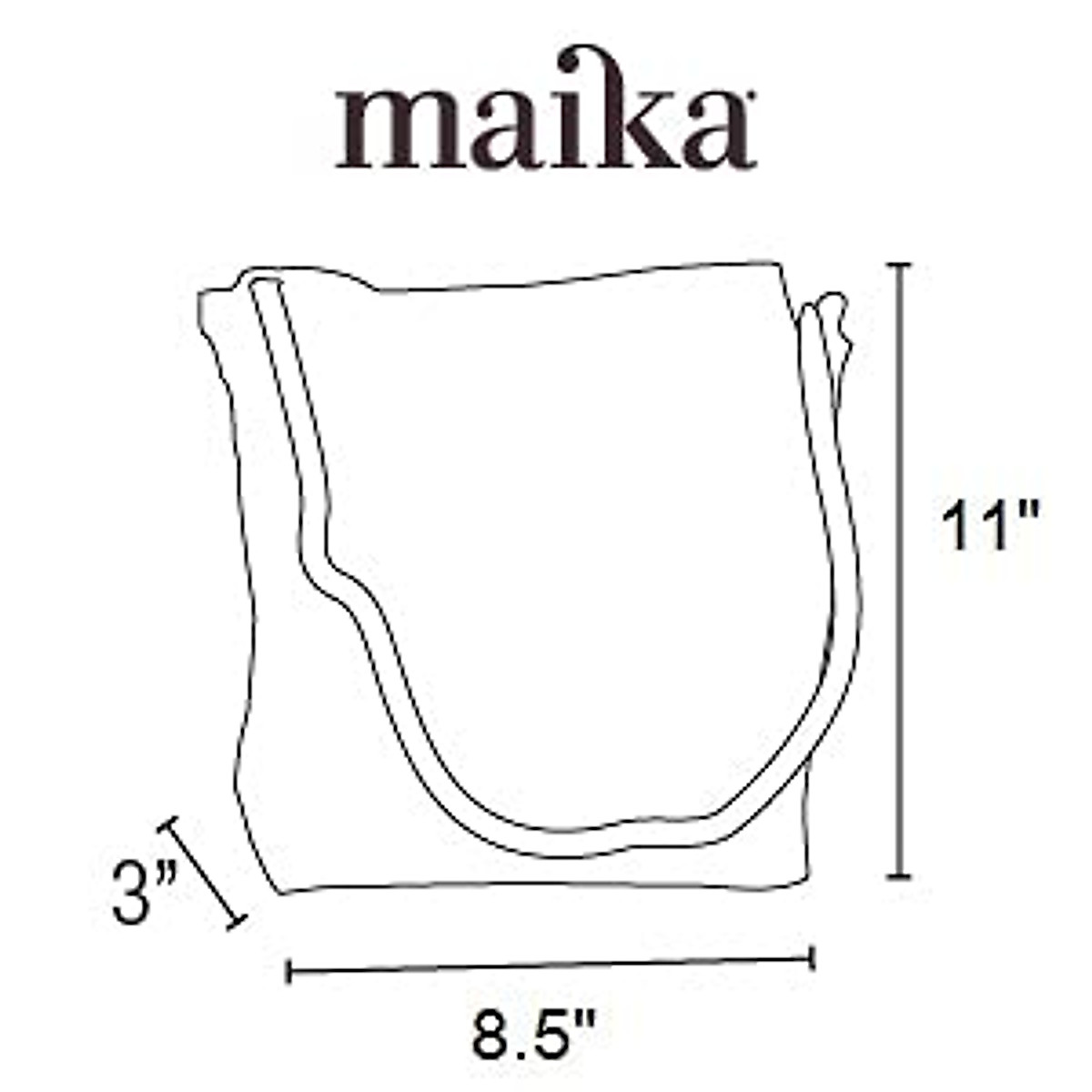 Maika Crossbody Sling, Nochi, Grey