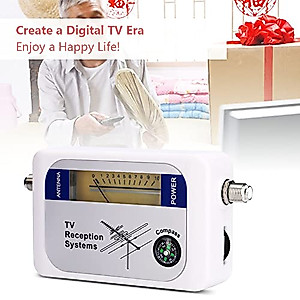 DVB-T Digital TV Signal Star Finder Mini Signal Finder Digital Aerial Terrestrial TV Antenna Signal Strength Meter Detector Receiver