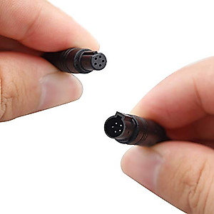 YiePhiot Extension Cord Dash Cam Backup Camera Rear View Mirror Camera Recorder Cable (5-pin 6.5ft/2m)