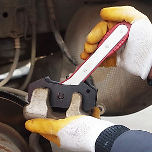 CNWOOAIVE Brake Caliper Ratchet Tool Car Ratcheting Caliper Piston Spreader Press Tool