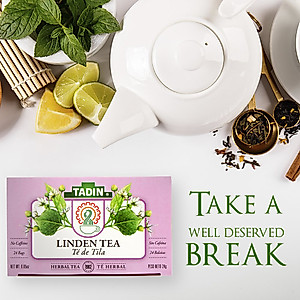 Tadin Tila Herbal Tea, Linden 24 ea ( Pack of 3 )
