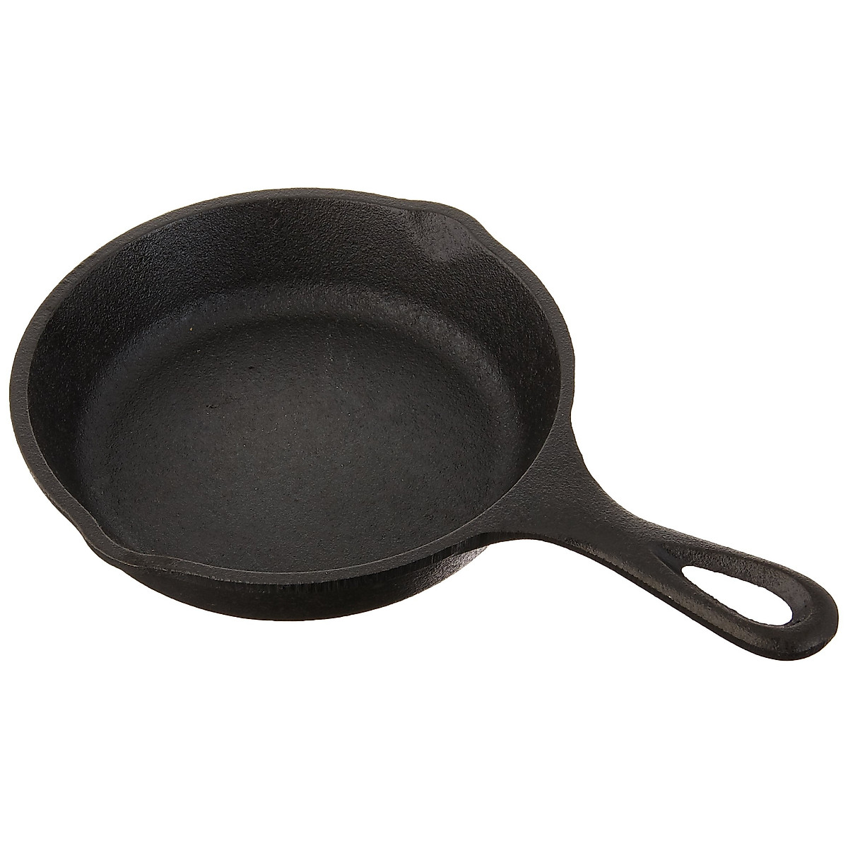 Lodge H5MS Heat Enhanced and Seasoned Cast Iron Mini Skillet, 5-Inch - Pack of 1, Black, 7.75"" x 5.125"" x 1.125""" (FBA_H5MS)