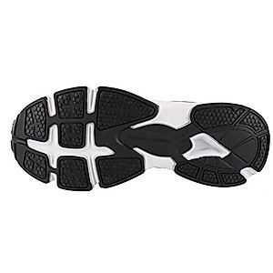 Dr.Scholls Men's Omega Light Weight Dual Strap Closure Sneaker Wide Width, White, 10.5 Wide