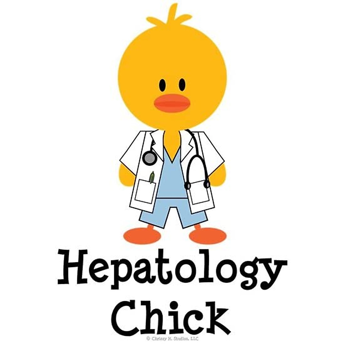 CafePress Hepatology Chick Mug Ceramic Coffee Mug, Tea Cup 11 oz