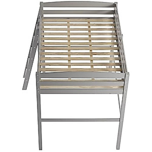 Camaflexi High Bed Loft, Full, Grey (Model: T1404F)