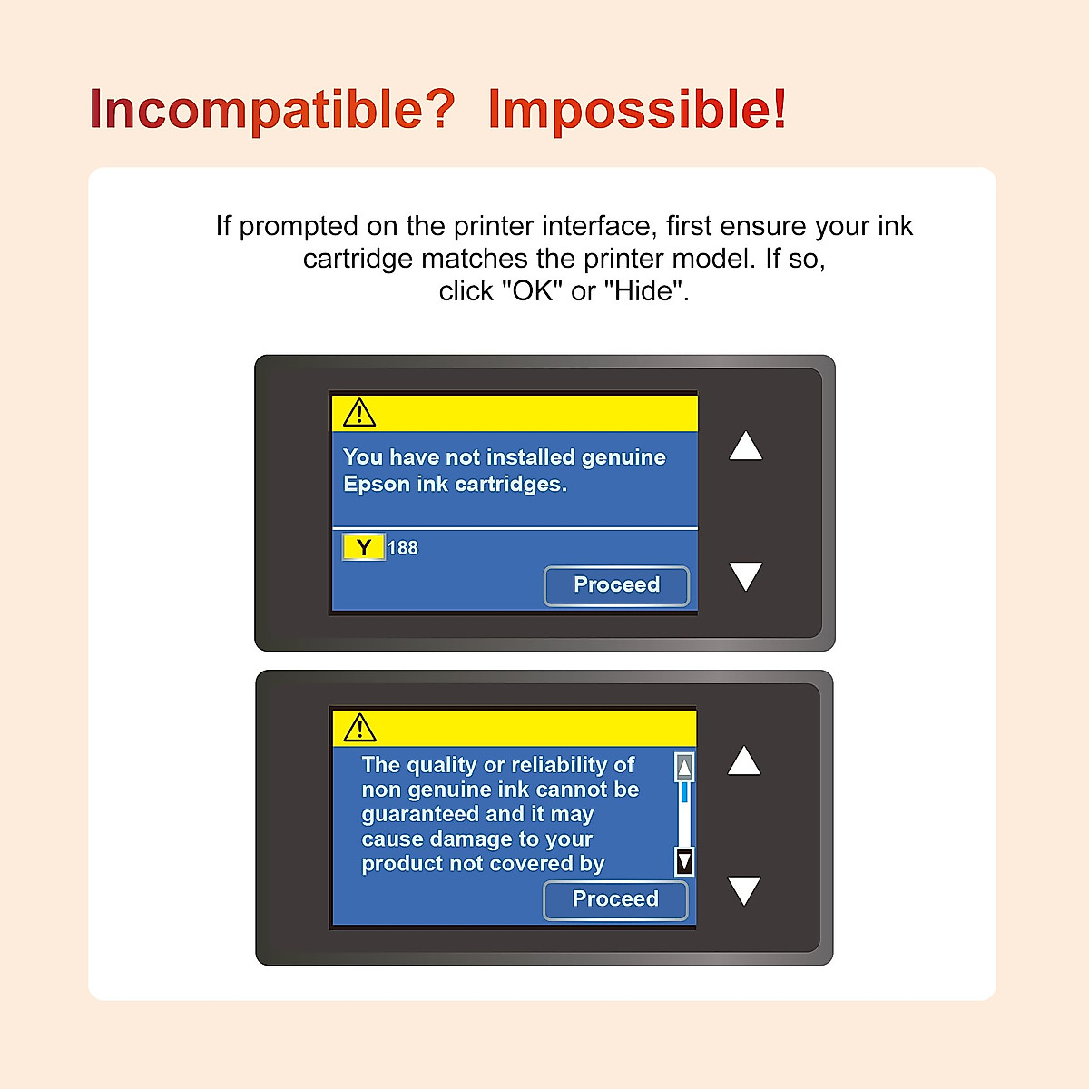 ejet 252XL Remanufactured Ink Cartridge Replacement for Epson 252 Ink 252 XL T252 T252XL Ink for Workforce WF-3640 WF-3620 WF-7210 WF-7710 WF-7720 Printer (2 Cyan, 2 Magenta, 2 Yellow, 6-Pack)