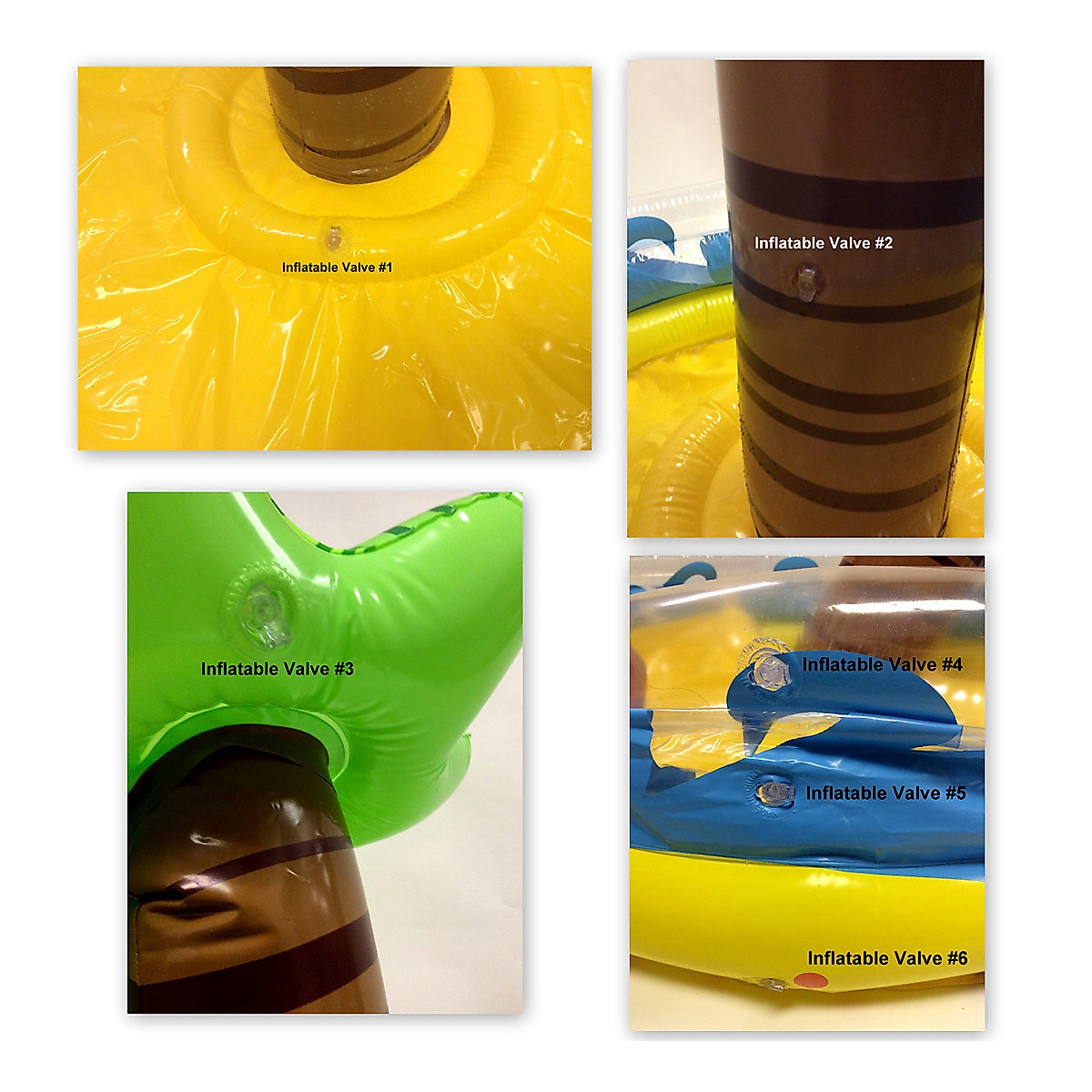 Inflatable Palm Tree Beverage Cooler, by Playscene (4 FEET Tall)