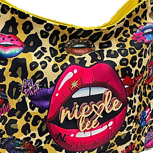 Nicole Lee Wild Lips Shoulder Bag