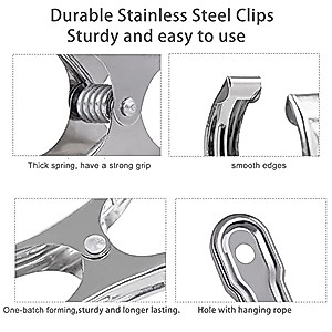20Pack Greenhouse Clips, Hold Down the Plant Cover or Shade Cloth on Garden Hoops or Greenhouse Frame