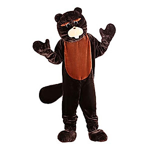 Dress Up America Beaver Mascot - Beaver Costume for Teens and Adults (One Size Adults)