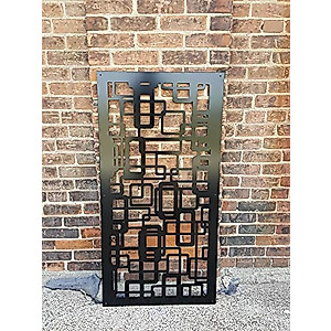Abstract2US - Privacy Screen Metal Garden Fence Decor Art