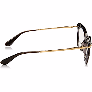 Dolce & Gabbana Dolce & Gabanna Transparent Grey Woman Cat Eye Eyeglasses