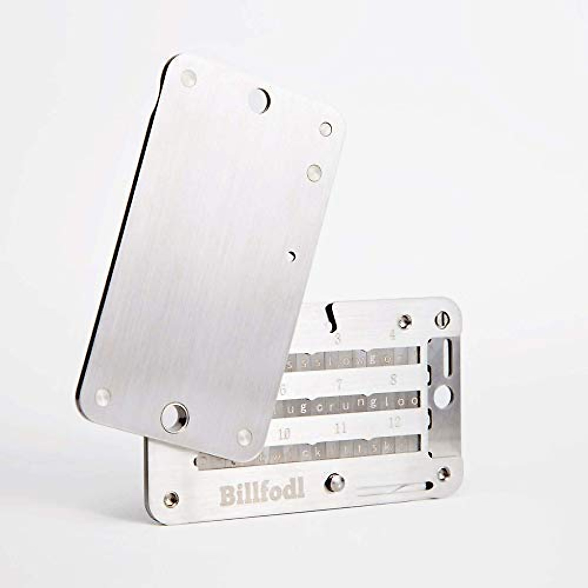 Trezor Model T + Billfodl Cryptocurrency Hardware Wallet with SteelWallet Cold Seed Storage (Bundle)