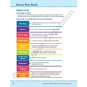 Evan-Moor Daily Summer Activities, Grade 2-3