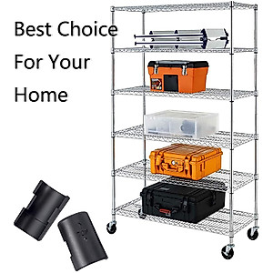 WAFJAMF 72 Pack Wire Shelving Shelf Lock Clips for 1" Post- Shelving Sleeves Replacements for Wire Shelving System