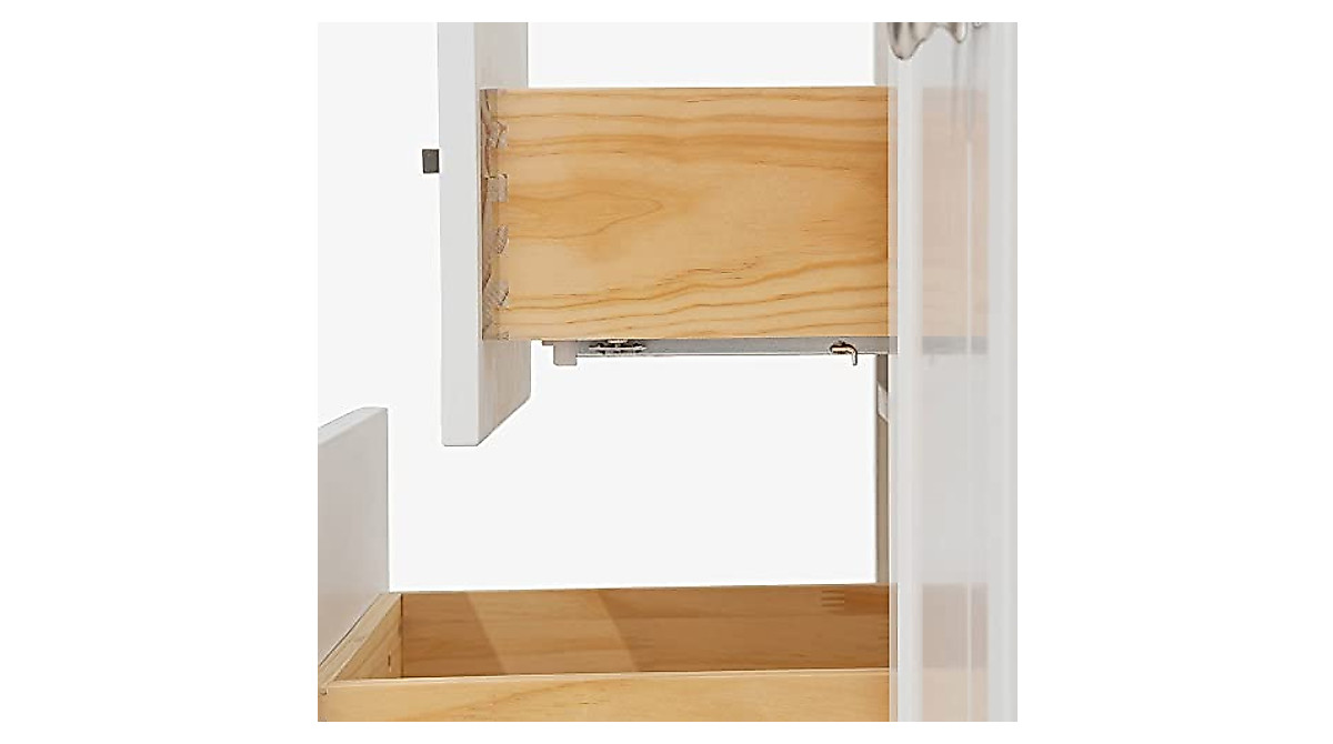 ARIEL 49" White Vanity with Quartz Countertop