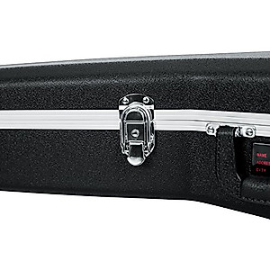 Gator Cases Deluxe ABS Molded Case for Dreadnought Style Acoustic Guitars (GC-DREAD),Black