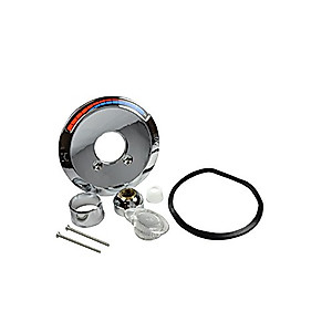 Danco 28964A Bath Tub and Shower 1-Handle Trim Kit for Eljer and Valley Faucets, 1-Pack (28964), Chrome