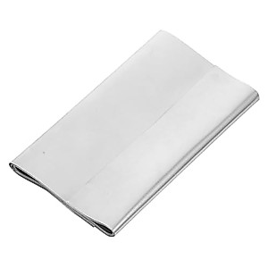 SOLUSTRE 4pcs Sheet Zinc Element Plate Zinc Electrode Strips Zinc Plating Strips Fruit Battery Science Kit Experiment Anode Science Experiment Supplies Electrode Material Zinc Anode Silver