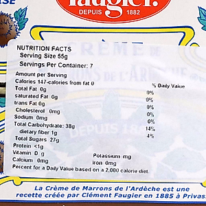 Clement Faugier - Gourmet Chestnut Spread from France, 4-PACK