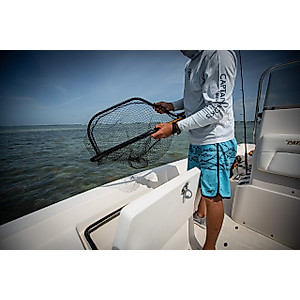 Frabill Power Stow Poly Net | Foldable Fishing Net for Easy Storage | For Freshwater and Saltwater Fishing , 10 x 39-Inch