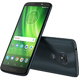 Motorola Moto G6 Play 16GB - 5.7" 4G LTE Unlocked Smartphone, US Version, XT1922-9 (Deep Indigo) (Renewed)